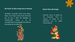 La muerte desde la perspectiva de la Cultura Maya pptx | PPTX
