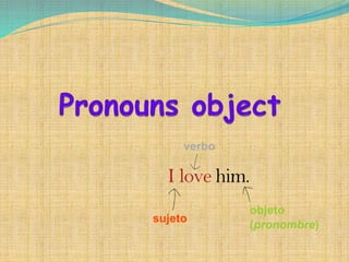 Simple past, simple present, object pronoun | PPT