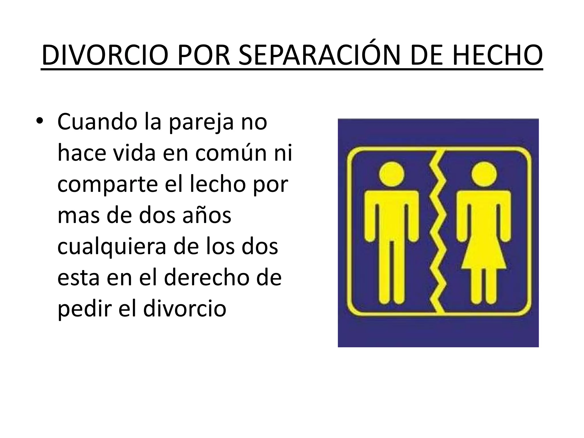 Etapas, tipos de divorcio | PPTX