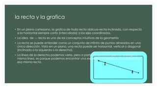 Elementos de la Recta | PPTX