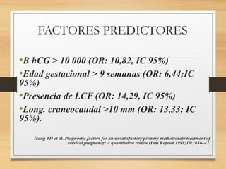 Expo embarazo ectopico cervical 2015 | PPT | Pregnancy | Reproductive ...