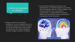 Expo Empatia, que es la empatia y como ser empaticos | PPTX