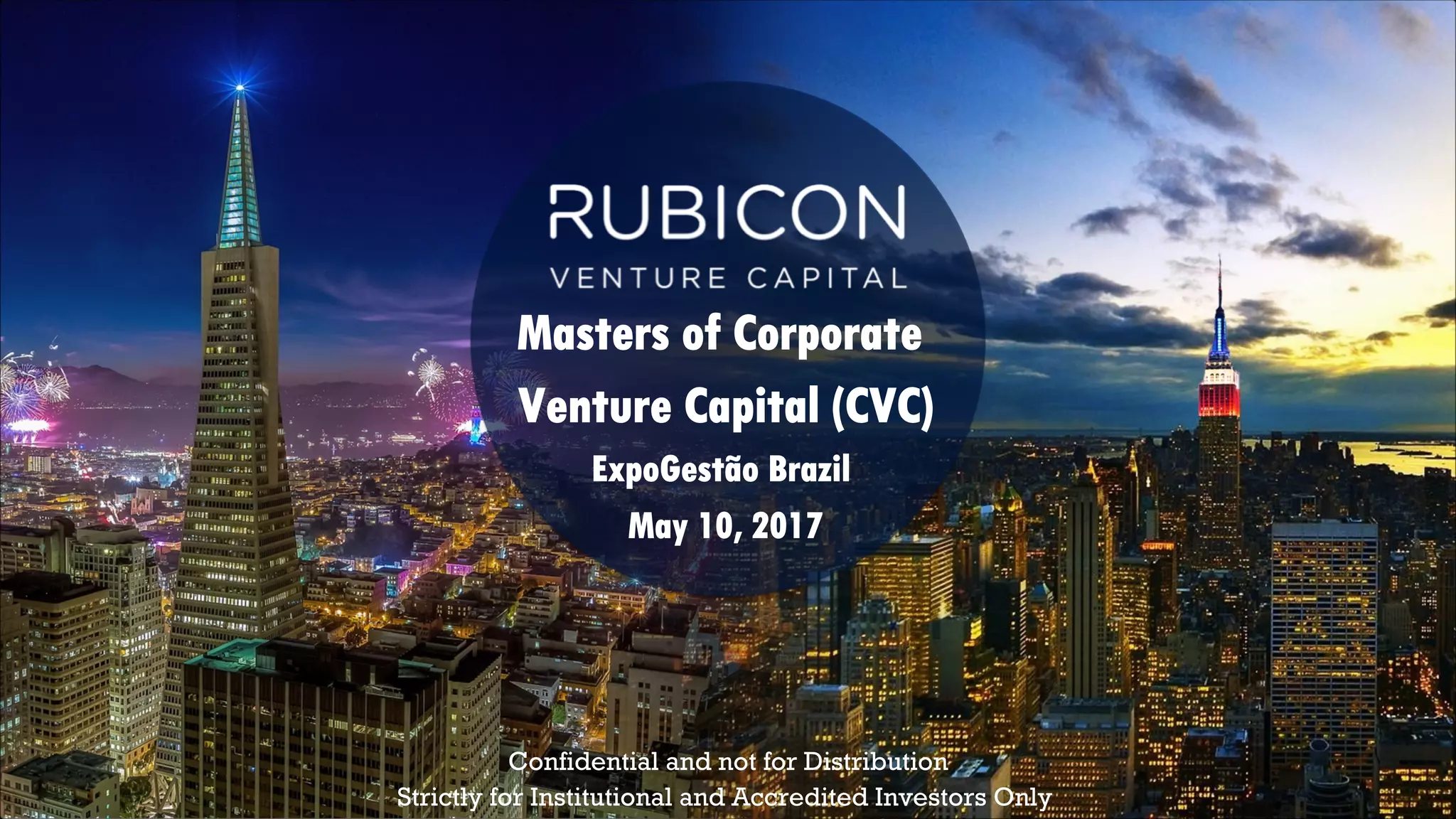 Andrew Romans - Rubicon - Masters of Corporate Venture Cpital | PDF