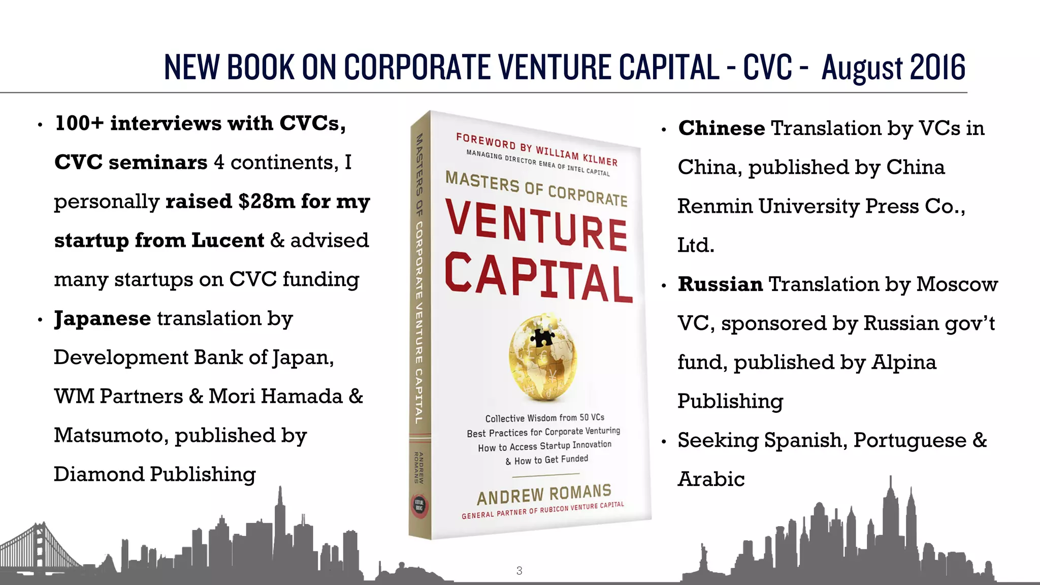 Andrew Romans - Rubicon - Masters of Corporate Venture Cpital | PDF