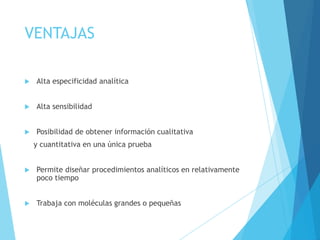 espectrometria de masa | PPTX