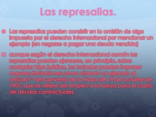 Derecho internacional publico. | PPTX