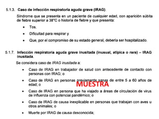 Situación Epidemiológica de las IRAG | PPTX