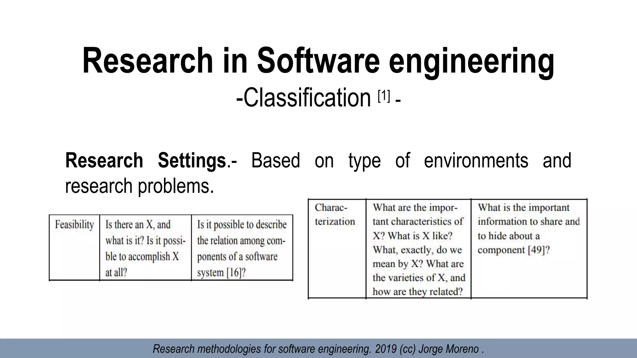 Research Methodologies for software engineering | PPTX