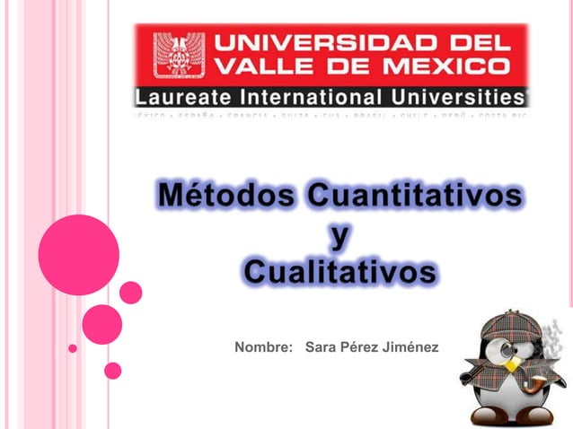 Expo Métodos Cuantitativos Y Cualitativos Ppt