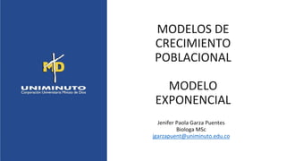 Modelo Exponencial | PPTX