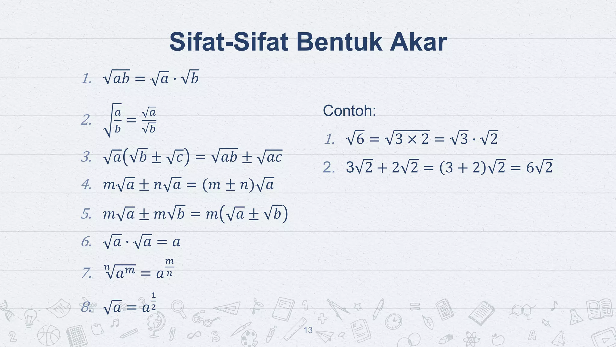 Exponen dan Bentuk Akar.pptx