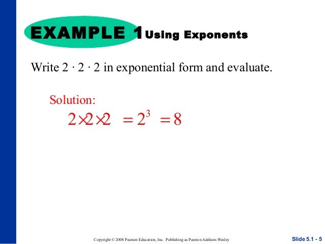 Exponent 3