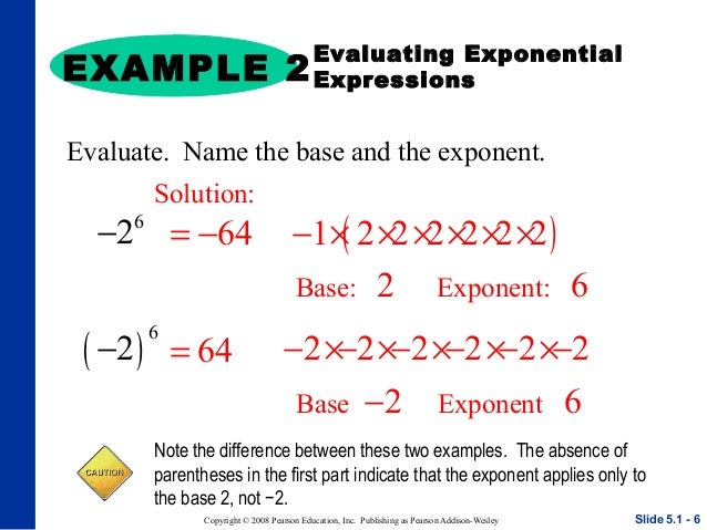Exponent 3