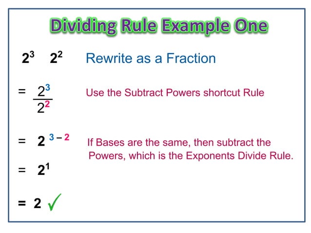 Dividing Exponents | PPTX