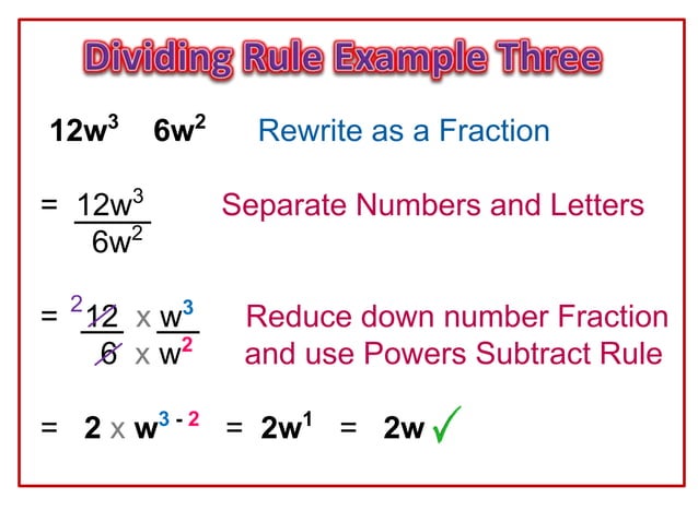 Dividing Exponents | PPTX