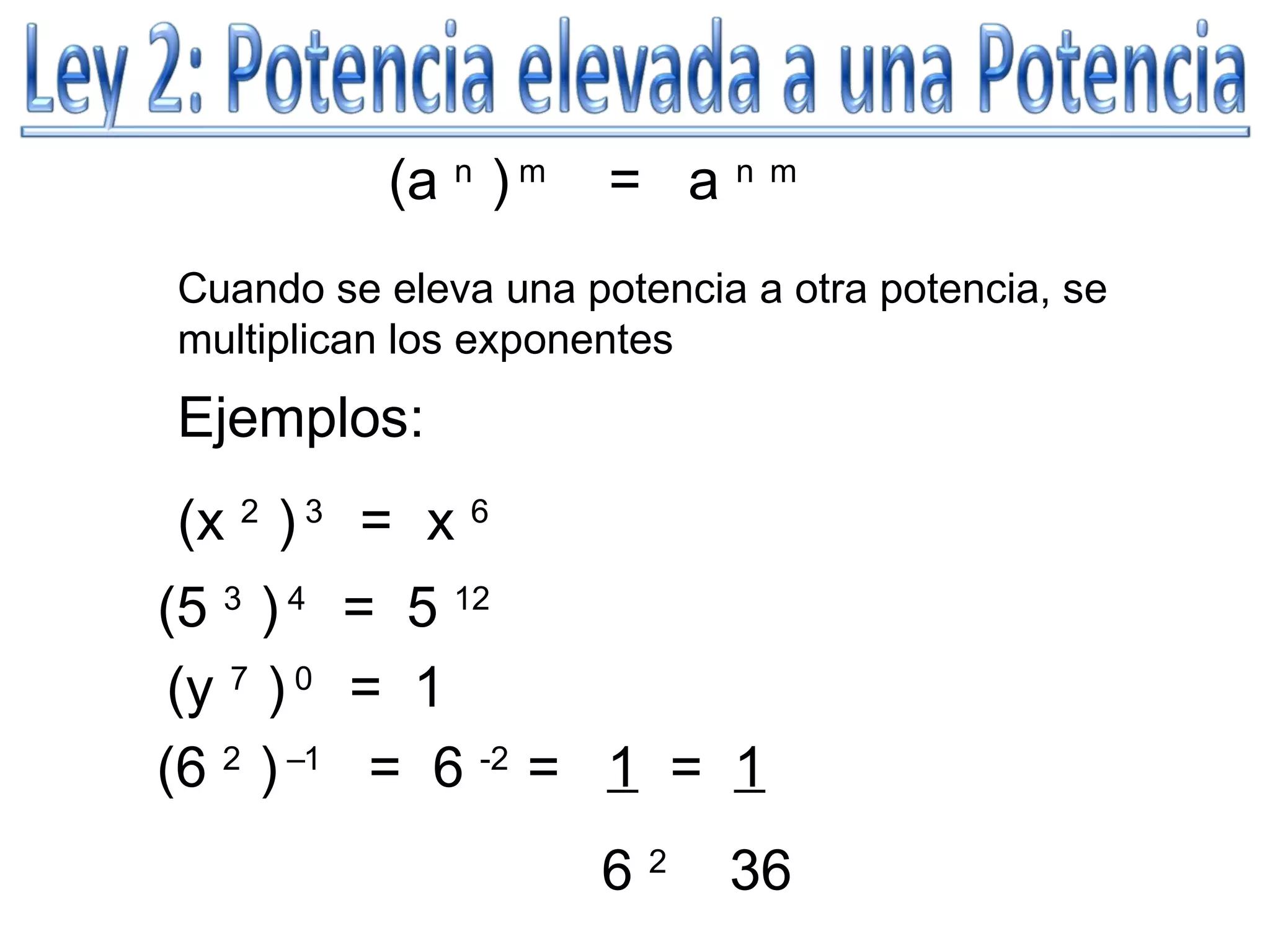 Exponentes y logaritmos | PPT