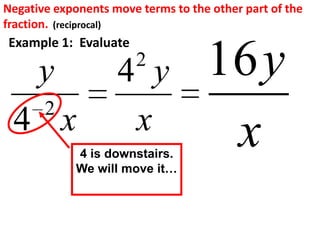 Exponent exercises | PPT
