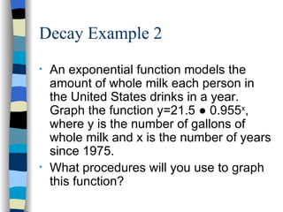 Exponential Decay | PPT