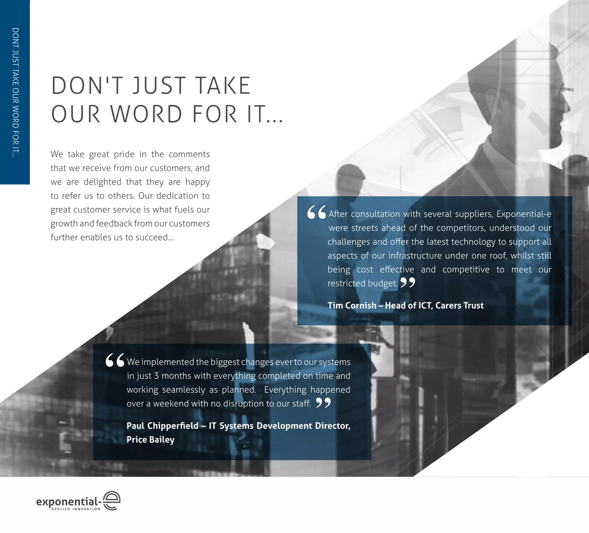 Exponential e company overview brochure | PDF