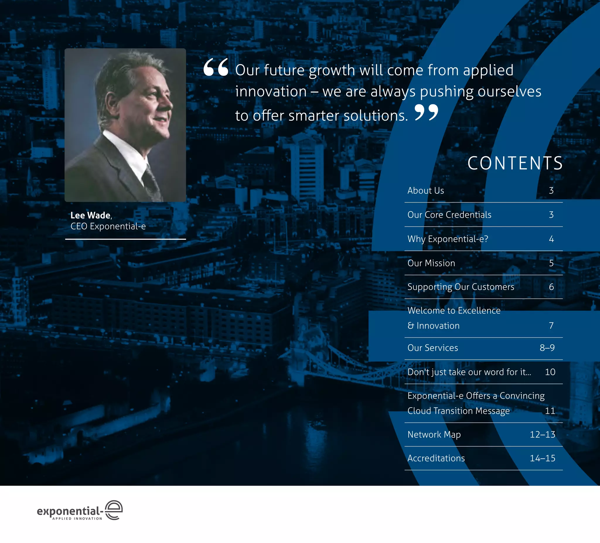 Exponential e company overview brochure | PDF