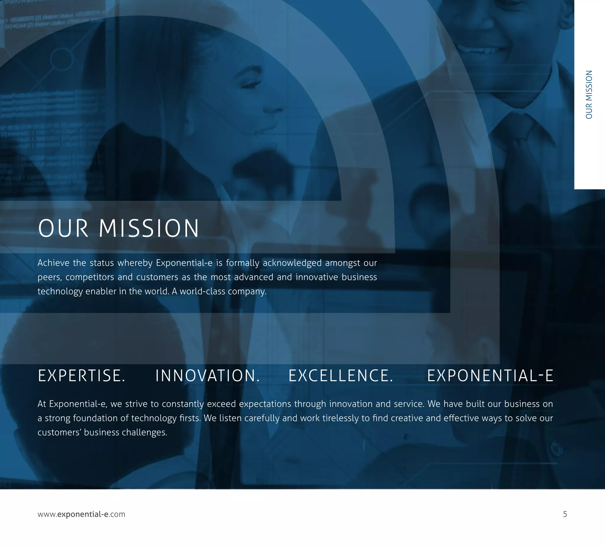 Exponential e company overview brochure | PDF