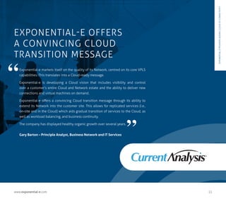 Exponential e company overview brochure | PDF