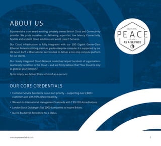 Exponential e company overview brochure | PDF