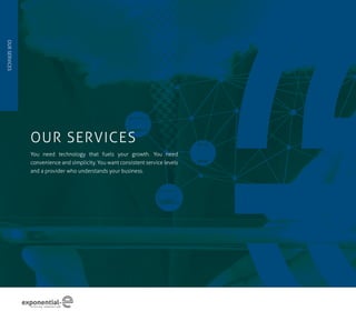 Exponential e company overview brochure | PDF