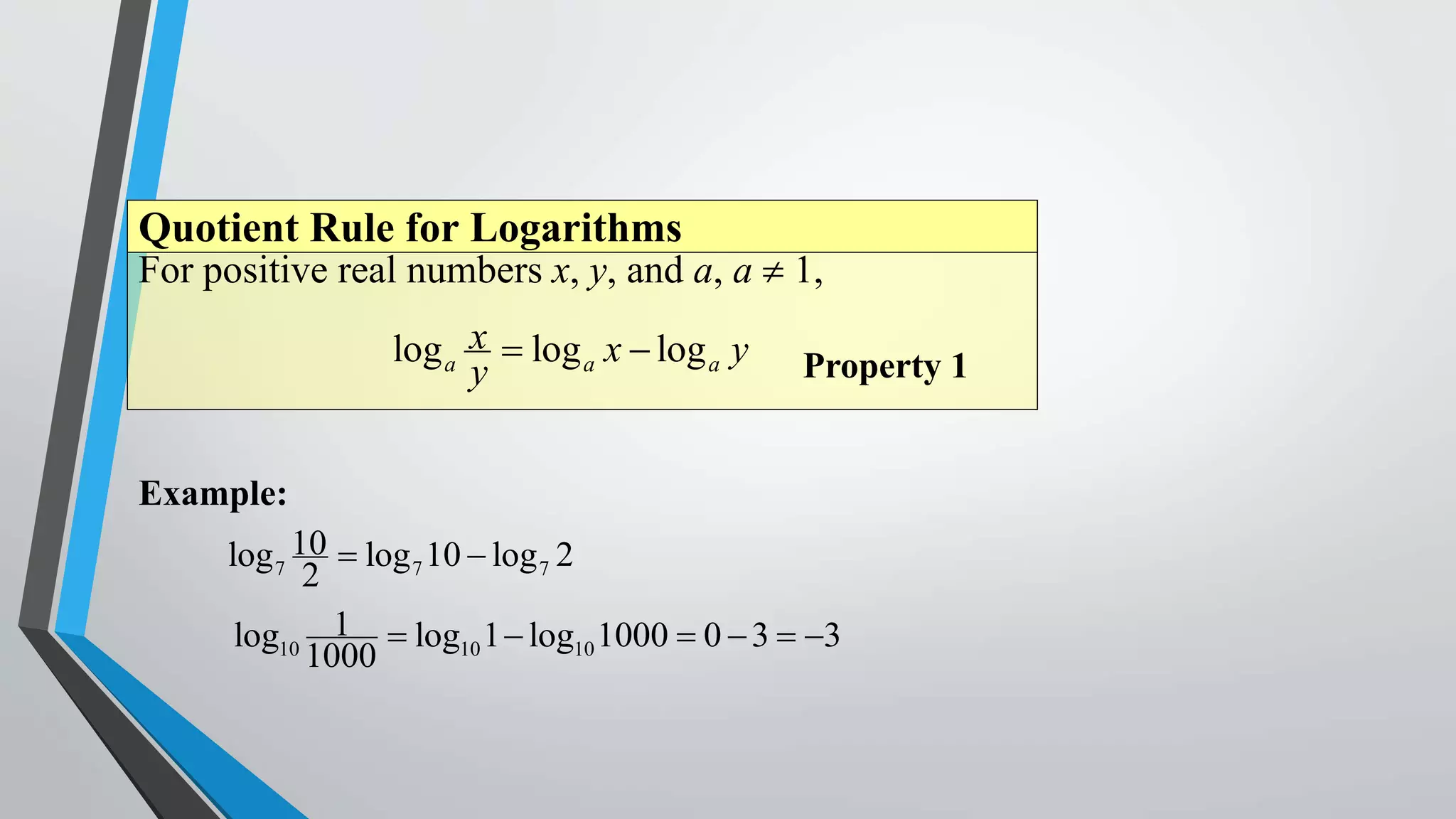 Exponential and logarithmic functions | PPTX