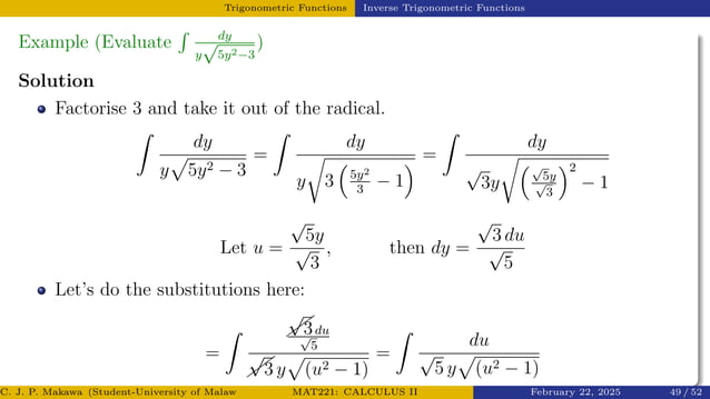 MAT221: CALCULUS II | Transcendental Functions -Exponential and ...