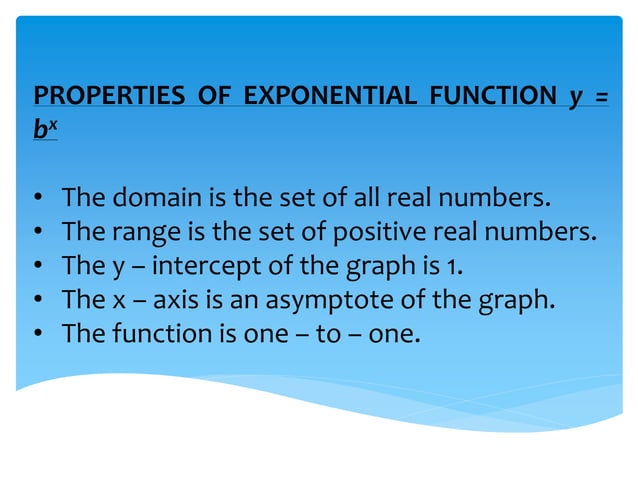 Exponential and logrithmic functions | PPTX | Physics | Science