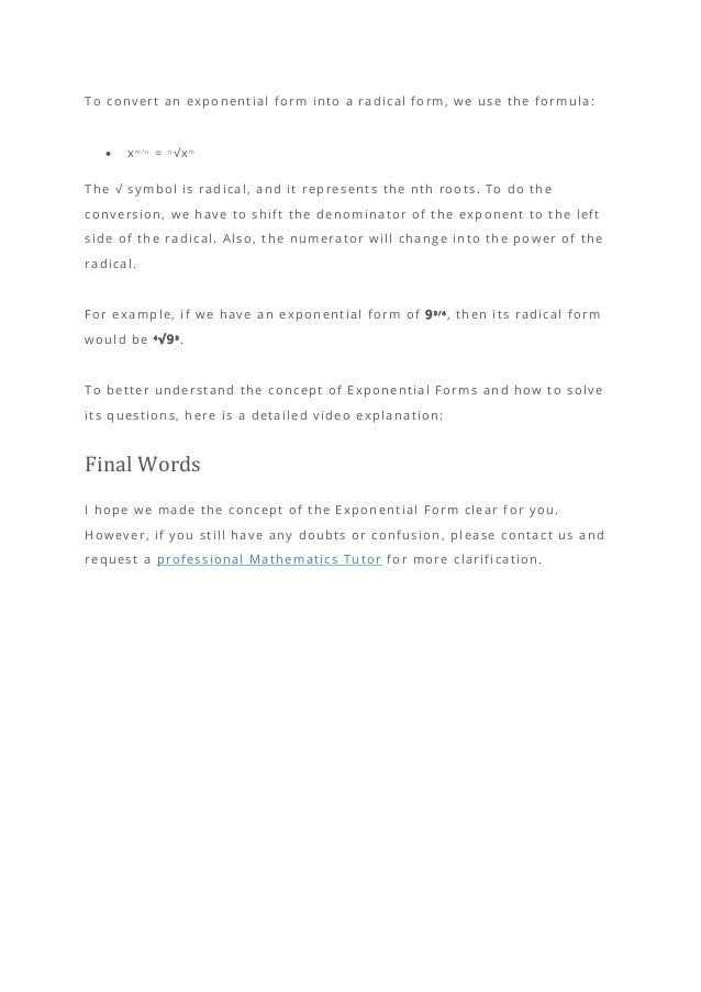 Exponential Form.pdf