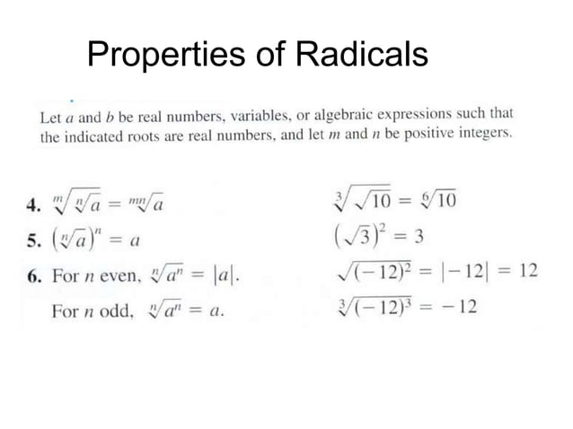 Exponential Form - Radicals | PPTX | Physics | Science