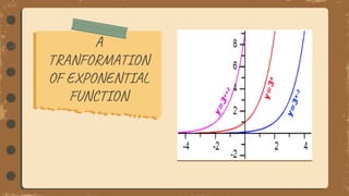 Exponential function | PPTX