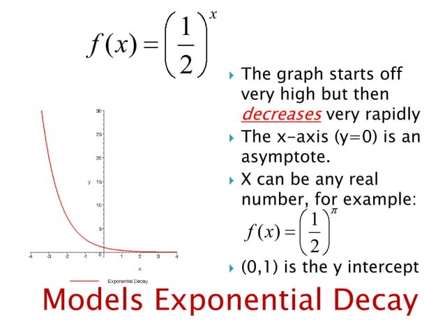 Exponential functions | PPT