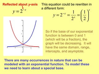 Exponential functions | PPT