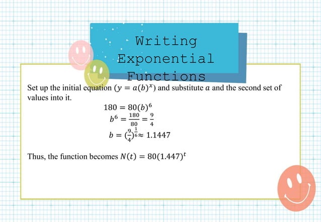 Math Subject: Exponential Functions .pptx