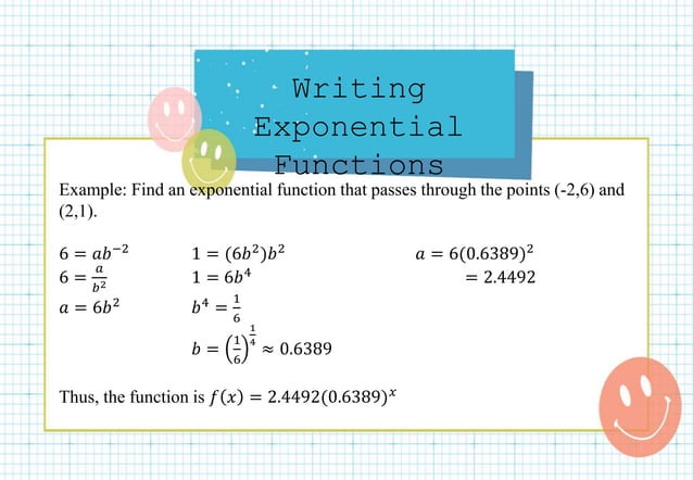 Math Subject: Exponential Functions .pptx