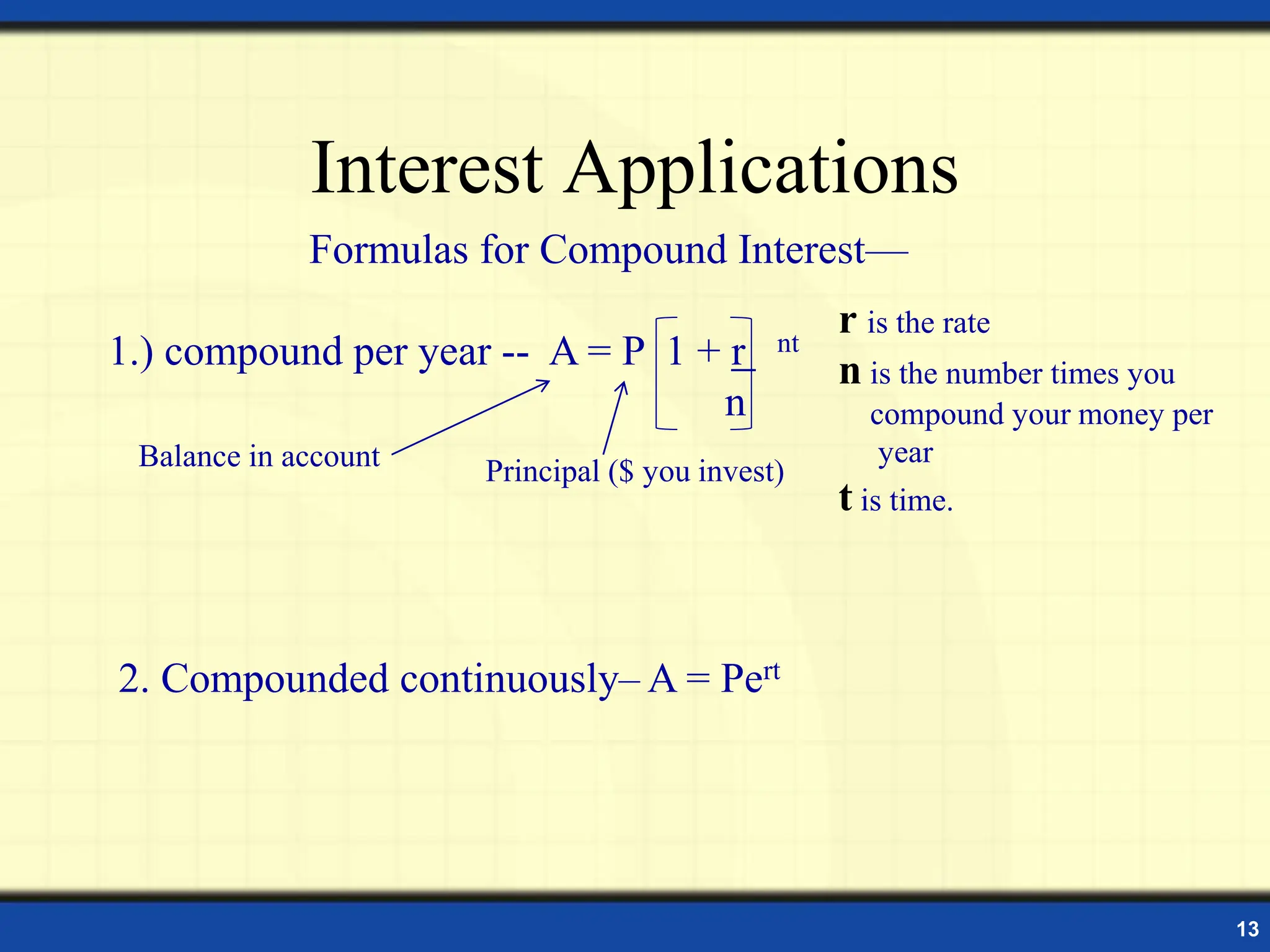 Exponential Functions And Their Graphs Ppt