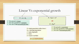 Exponential growth | PDF