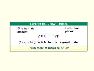 Exponential growth and decay | PPT