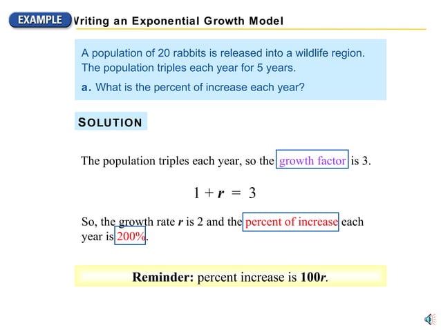 Exponential growth and decay | PPT | Business Accounting & Finance ...