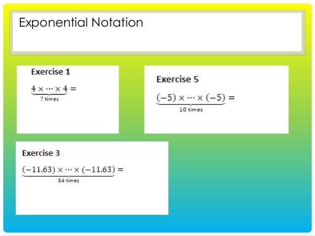 Exponential Notation (Day 2)