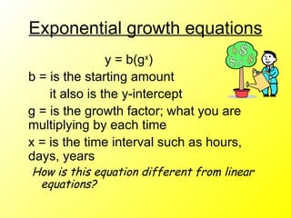 Exponential Relationships | PPT
