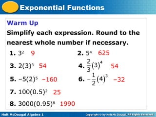 Exponentials | PPT
