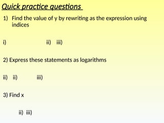 Exponentials-and-logarithms-mathematics senior high | PPT