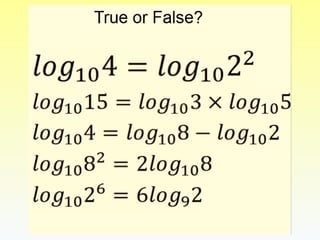 Exponentials-and-logarithms-mathematics senior high | PPT