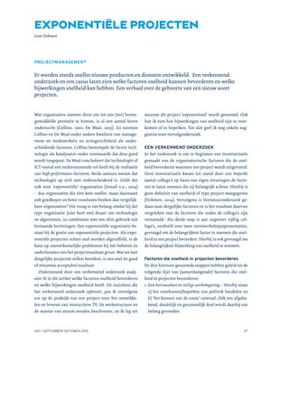 Exponentiele projecten | PDF