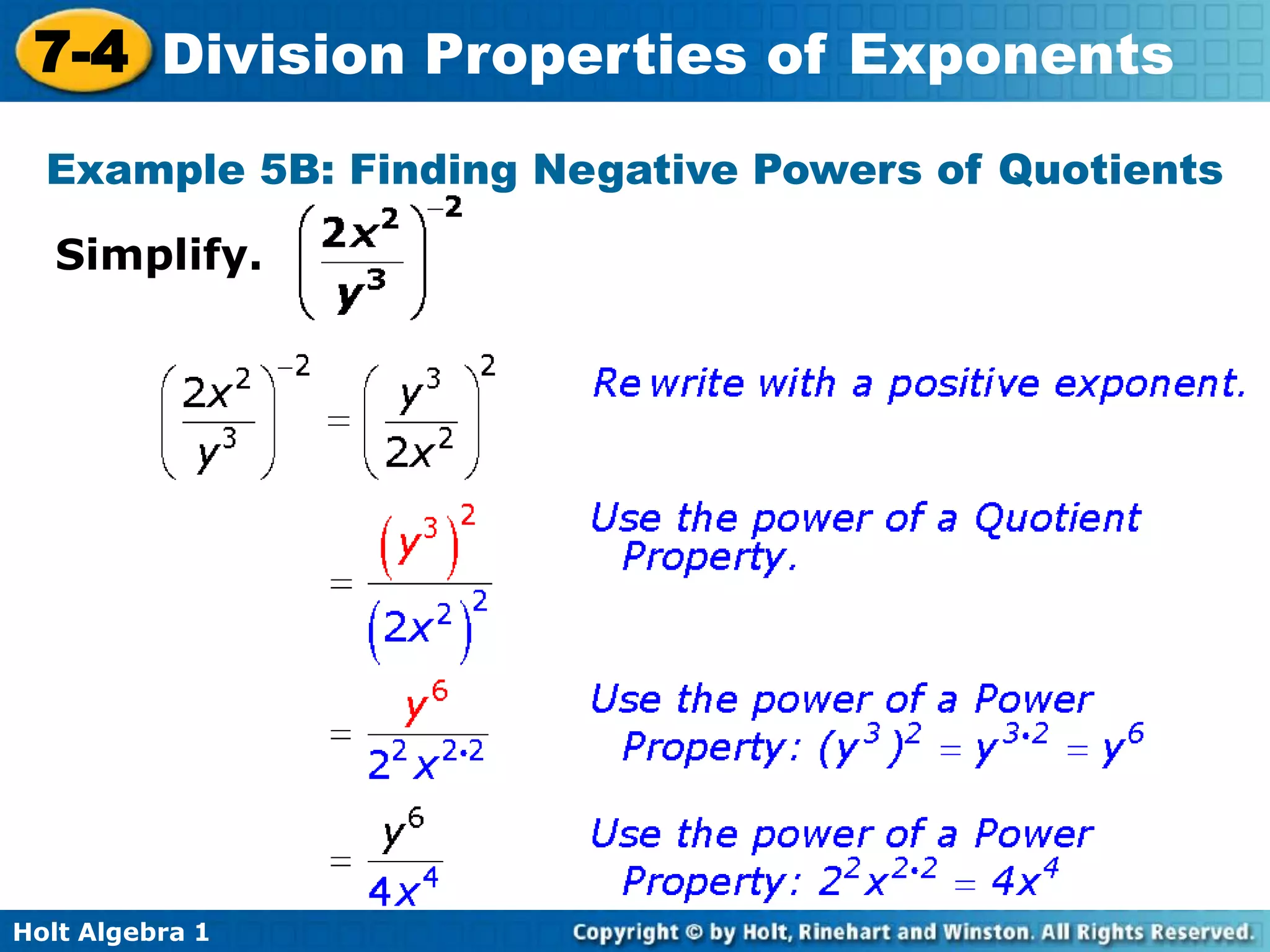Exponent laws | PPT