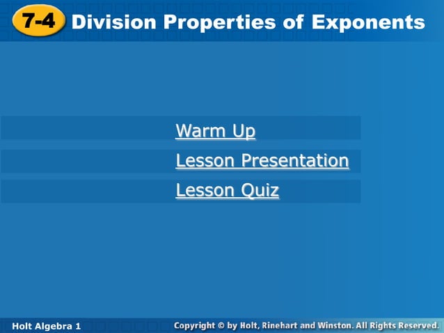 Exponent laws | PPT